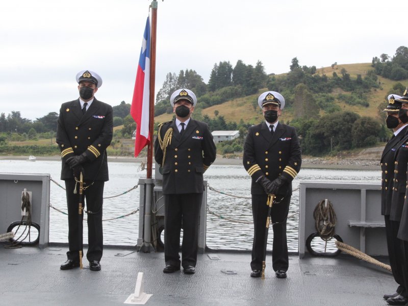 Quinta Zona Naval realizó ceremonias de cambio de mando en Unidades a ...
