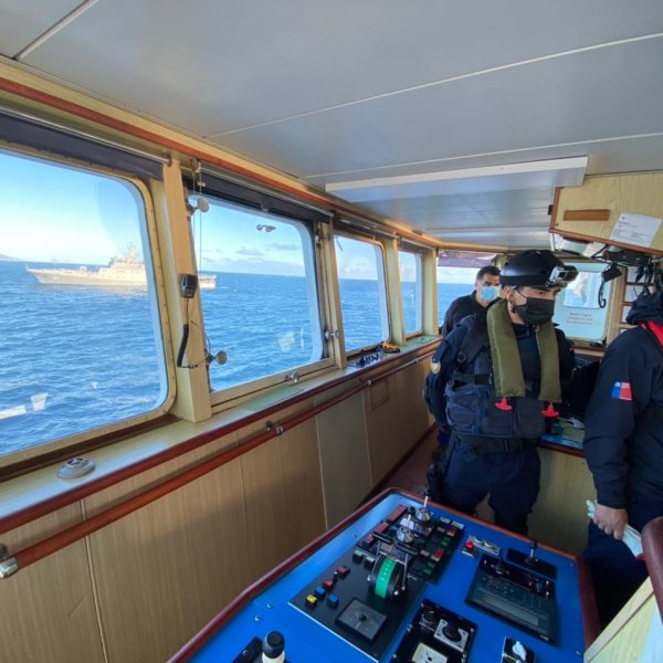 Patrullero OPV “Piloto Pardo” efectuó apoyo logístico y de ...