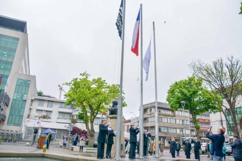 Armada de Chile conmemoró 204 años de la captura de la fragata española ...