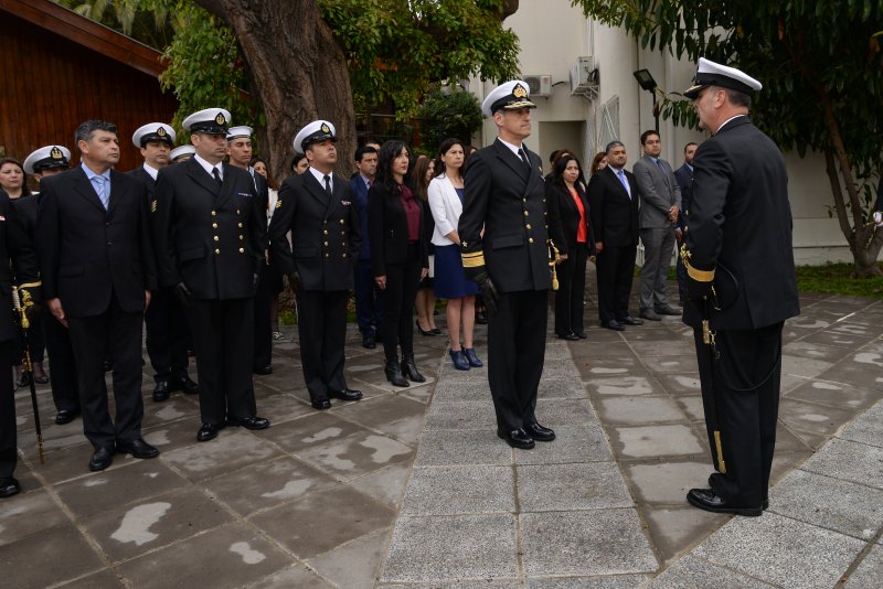 Comodoro Ricardo Bascuñán asume como Contralor de la Armada | Armada de ...