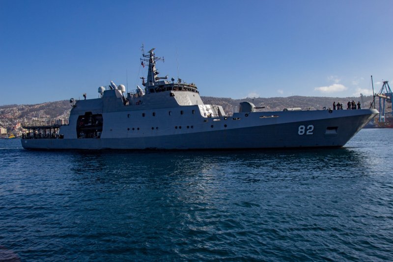 BASE NAVAL - OPV81 Pardo,OPV82 Toro;OPV83 Fuentealba;OPV84 Odger ...