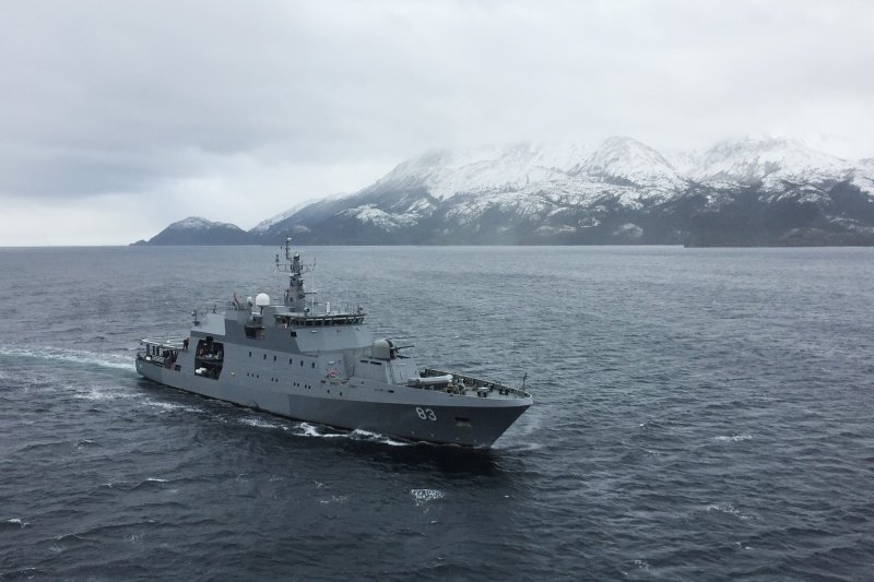 BASE NAVAL - OPV81 Pardo,OPV82 Toro;OPV83 Fuentealba;OPV84 Odger ...