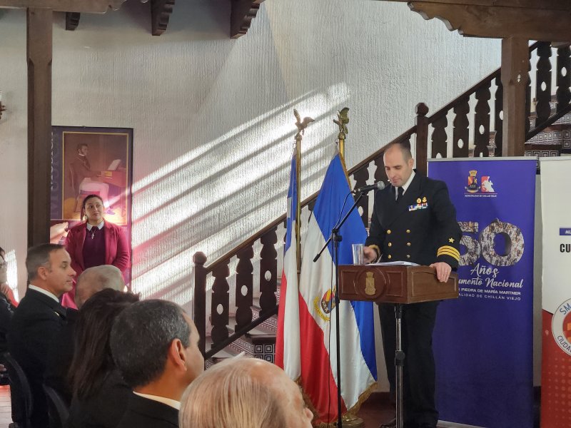 Armada de Chile participó en la Conmemoración del natalicio del ...