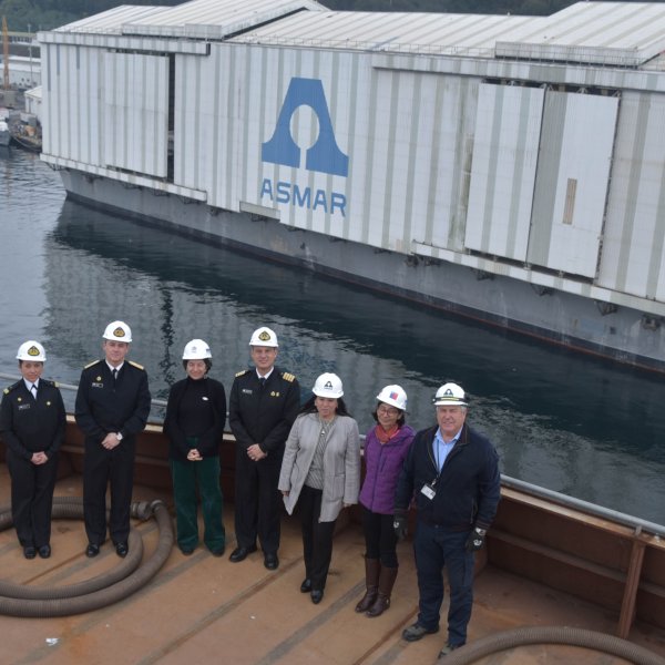 Ministra de Ciencia visitó ASMAR Talcahuano y conoció capacidades del ...