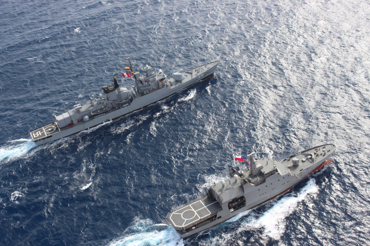 BASE NAVAL - OPV81 Pardo,OPV82 Toro;OPV83 Fuentealba;OPV84 Odger ...