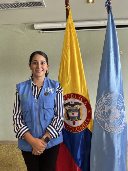 Teniente Primero recibe medalla especial de las Naciones Unidas para ...