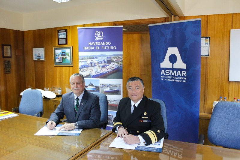 ASMAR y ASENAV firman contrato para la construcción de las ...