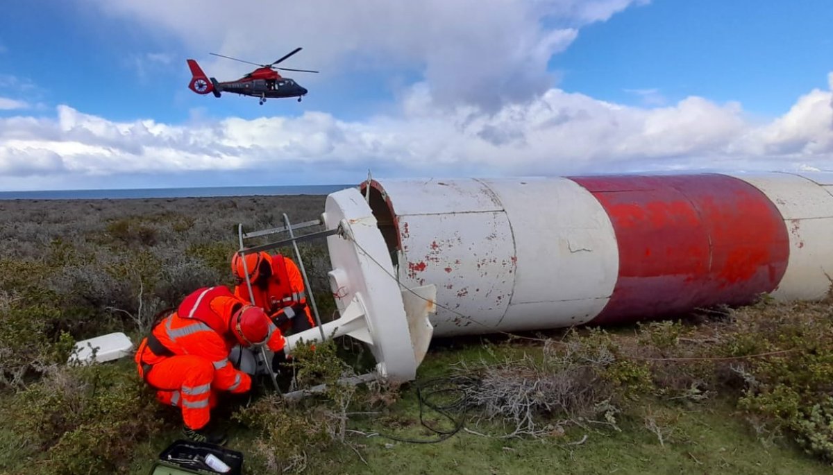 Personal especialista realizó la renovación de tres torres de ayuda a ...